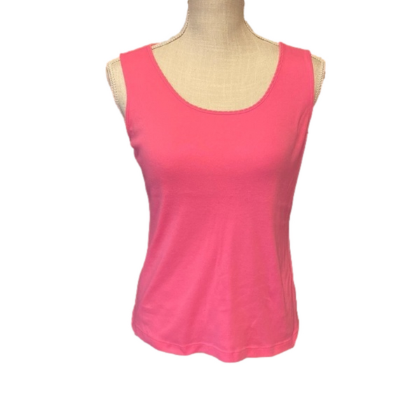 Studio Works | Tops | Studio Works Pink Petite Tank Top | Poshmark